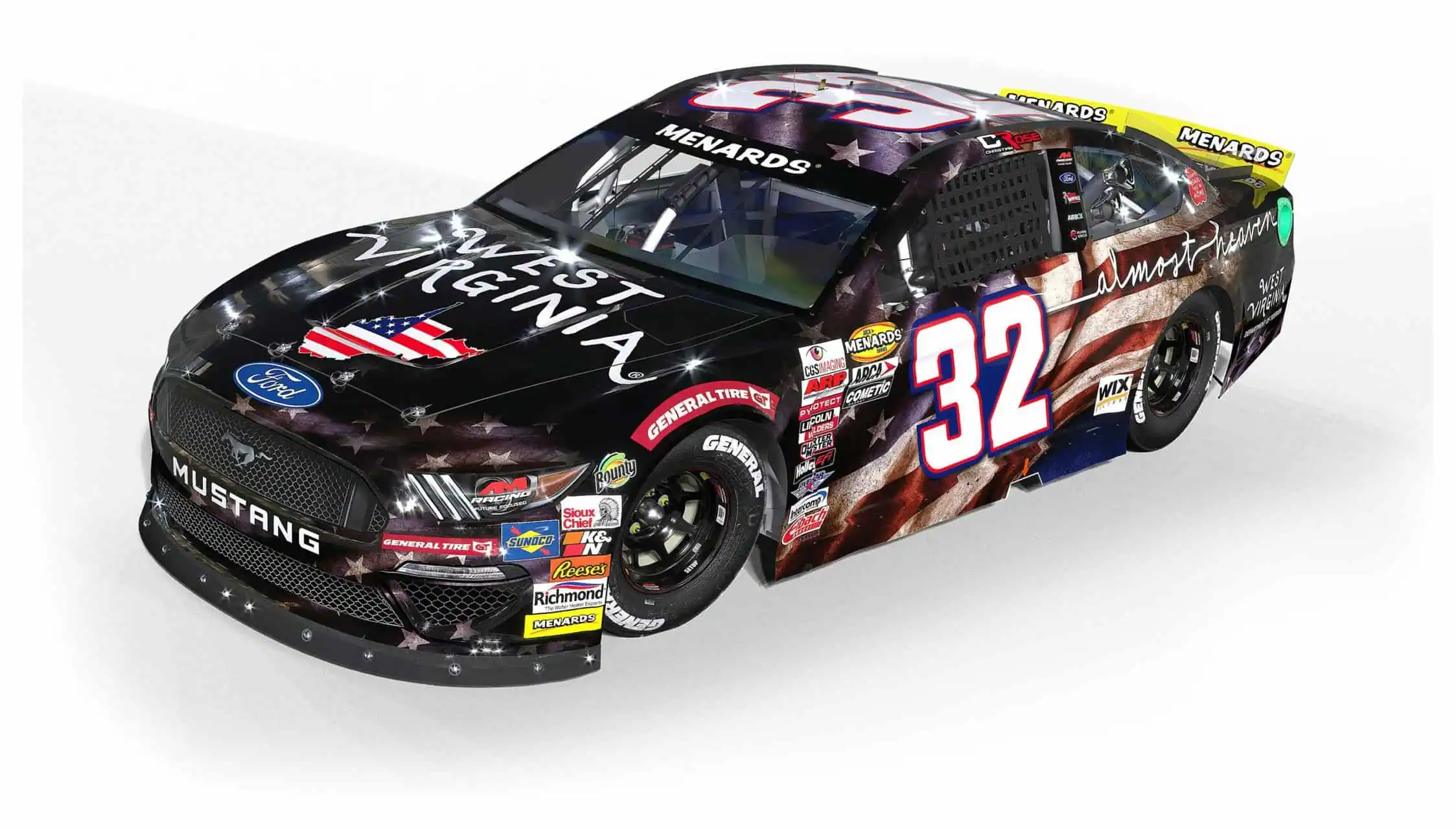 Christian Rose ARCA Menards Series Mid-Ohio Sports Car Course Race ...