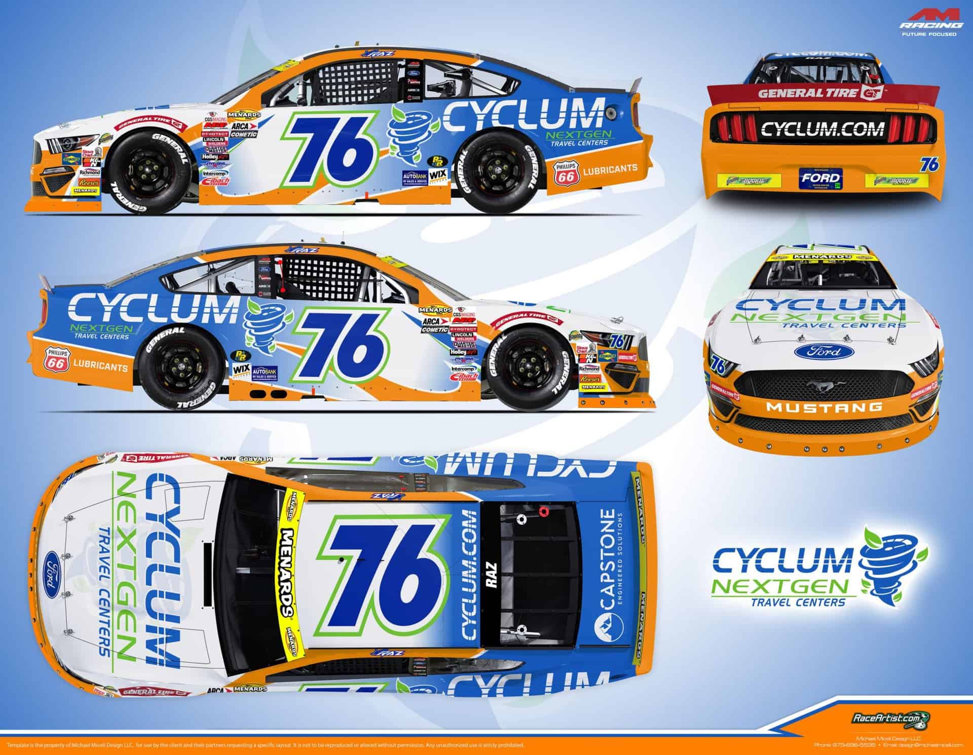 Kole Raz ARCA Menards Series Daytona International Speedway Race ...